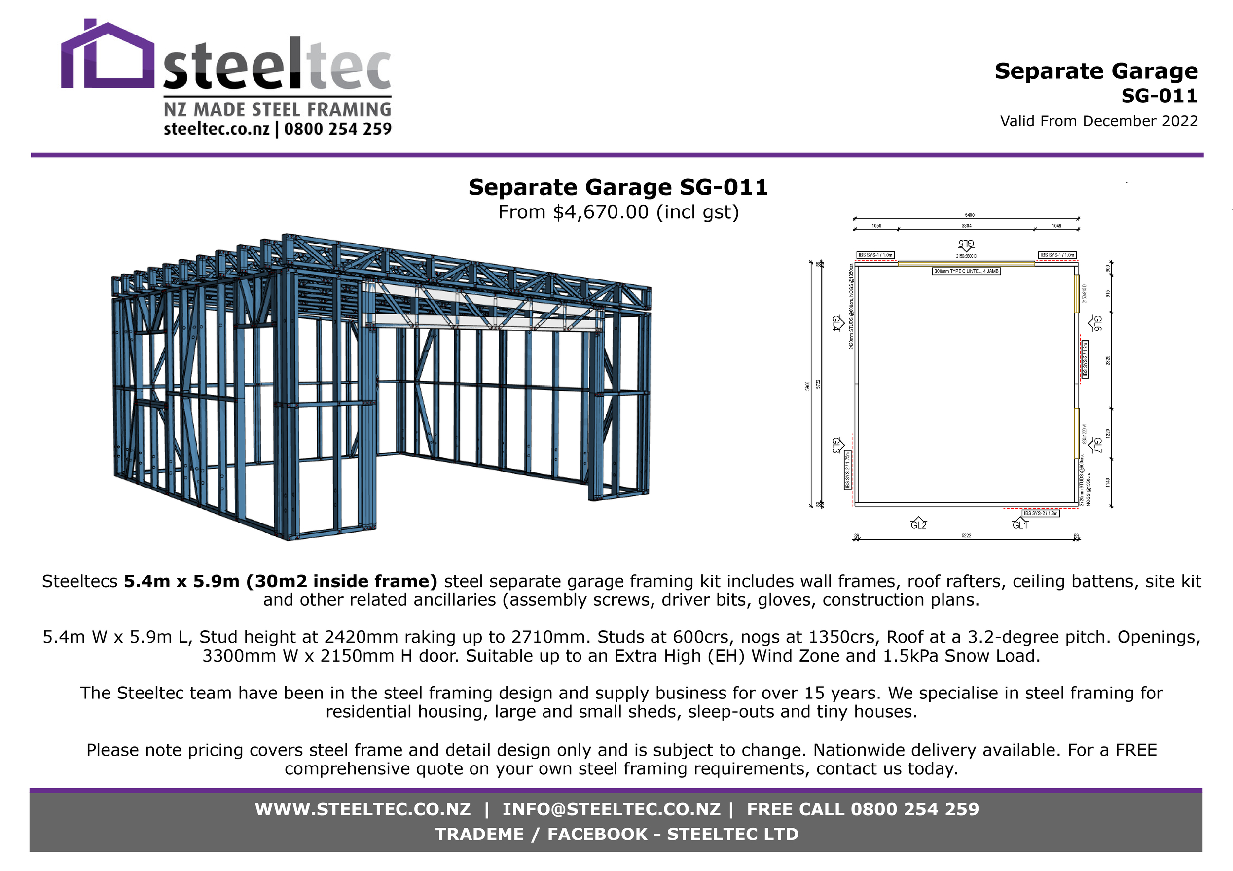 Steeltec Steel Framing NZ