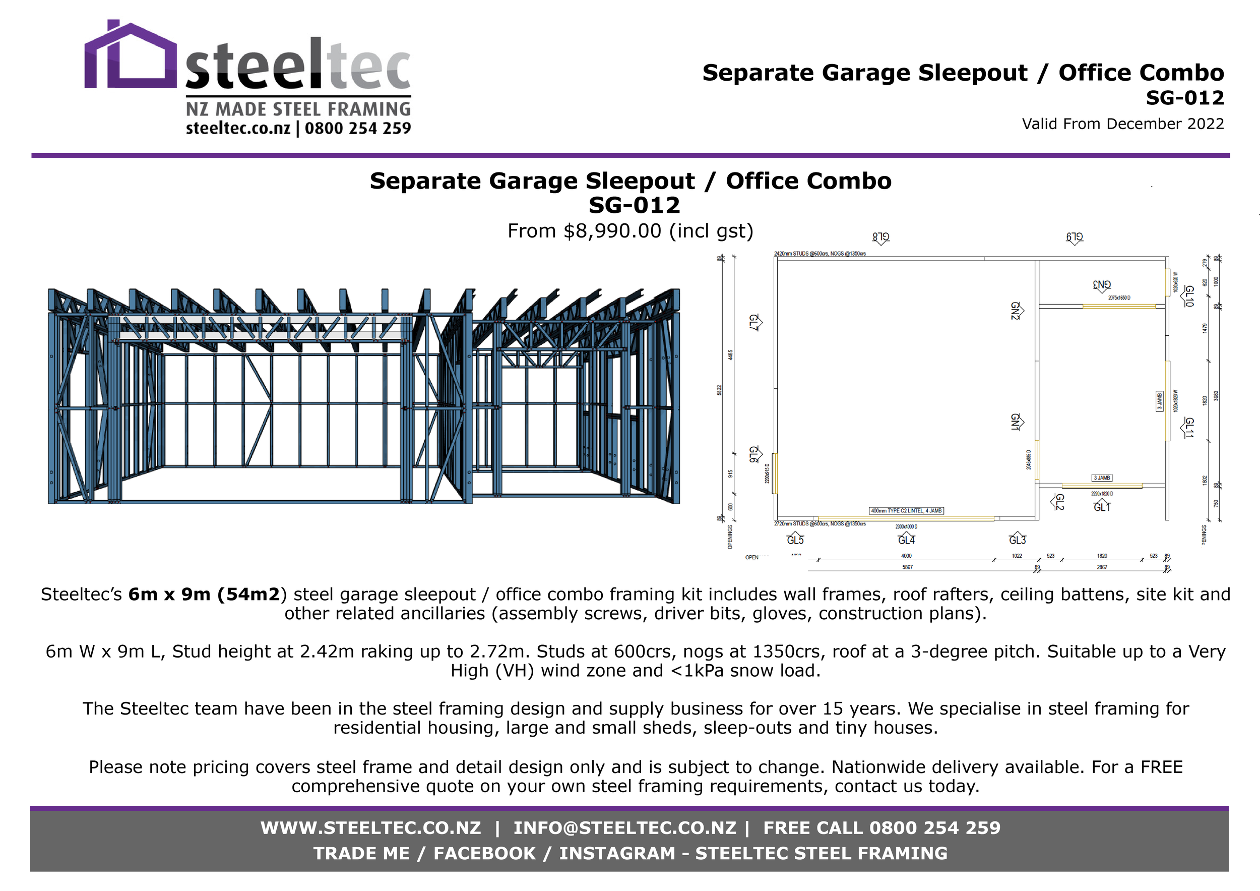 Steeltec Steel Framing NZ