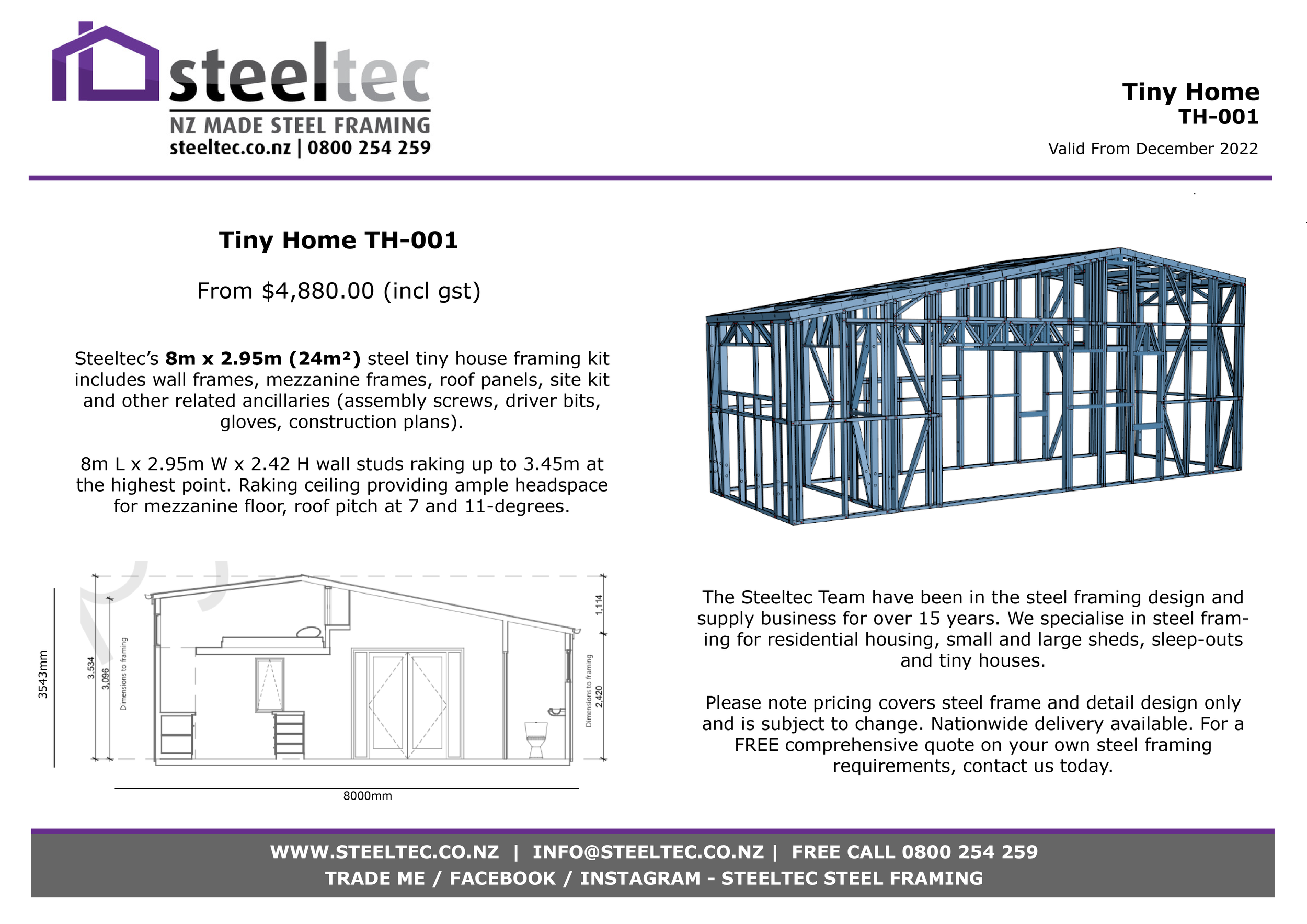 Steeltec Steel Framing NZ