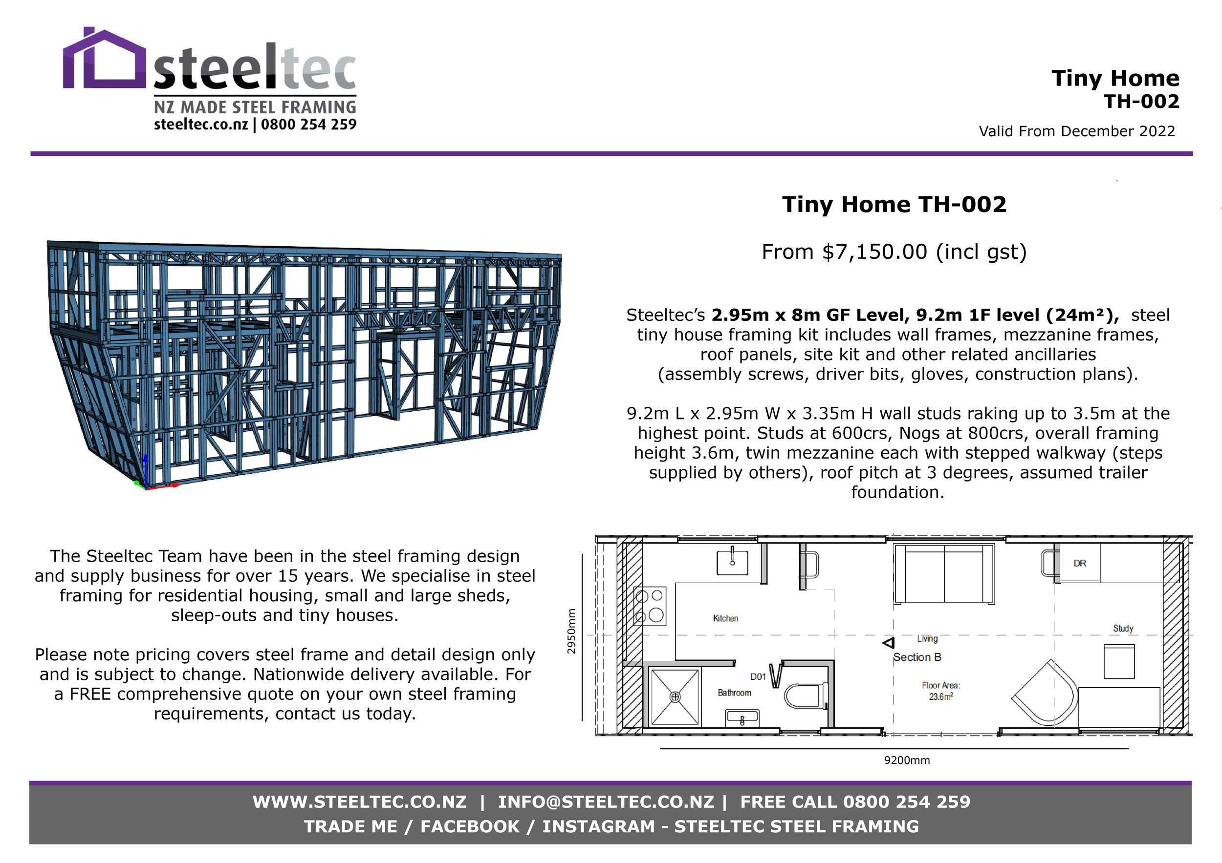Steeltec Steel Framing NZ