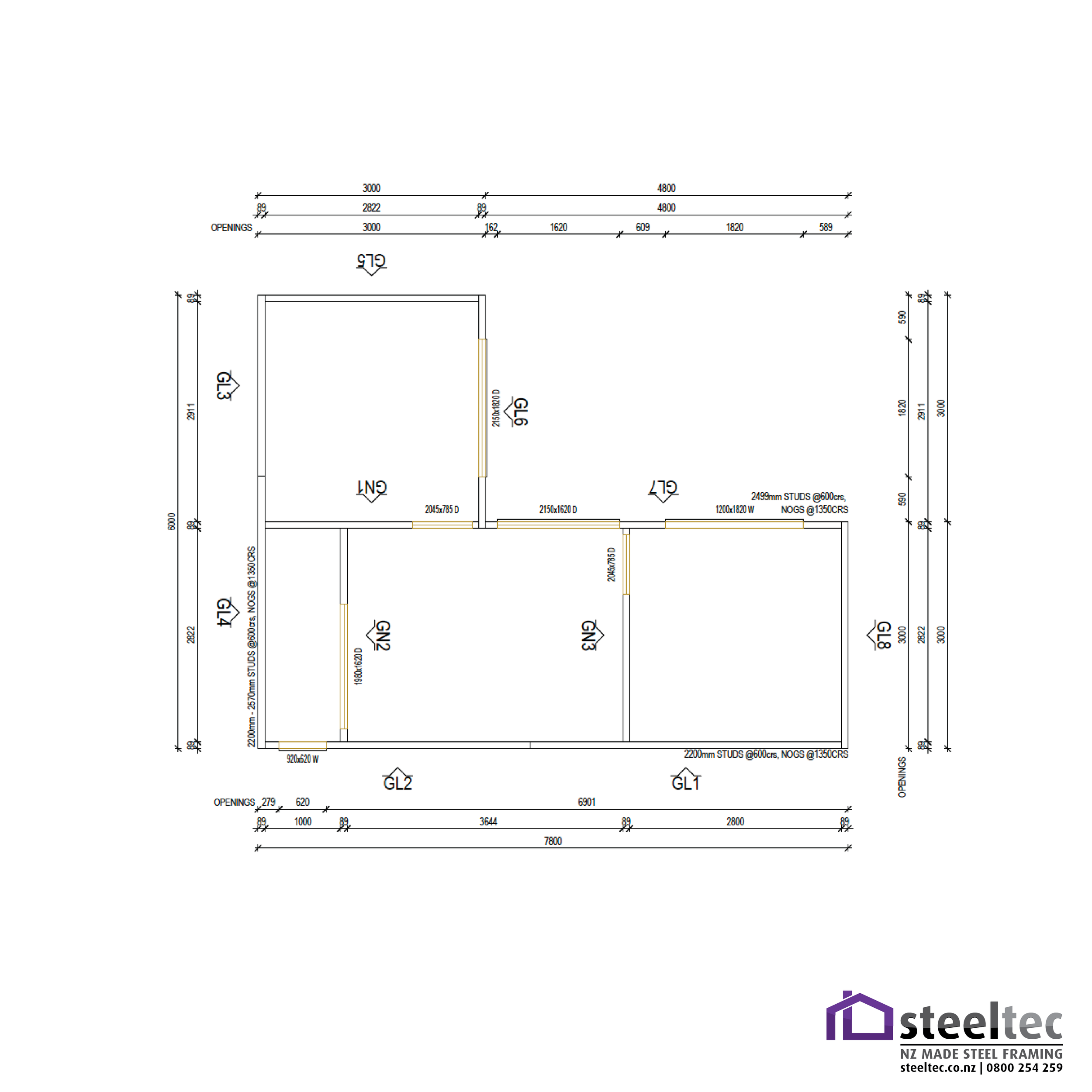 Steeltec Steel Framing New Zealand