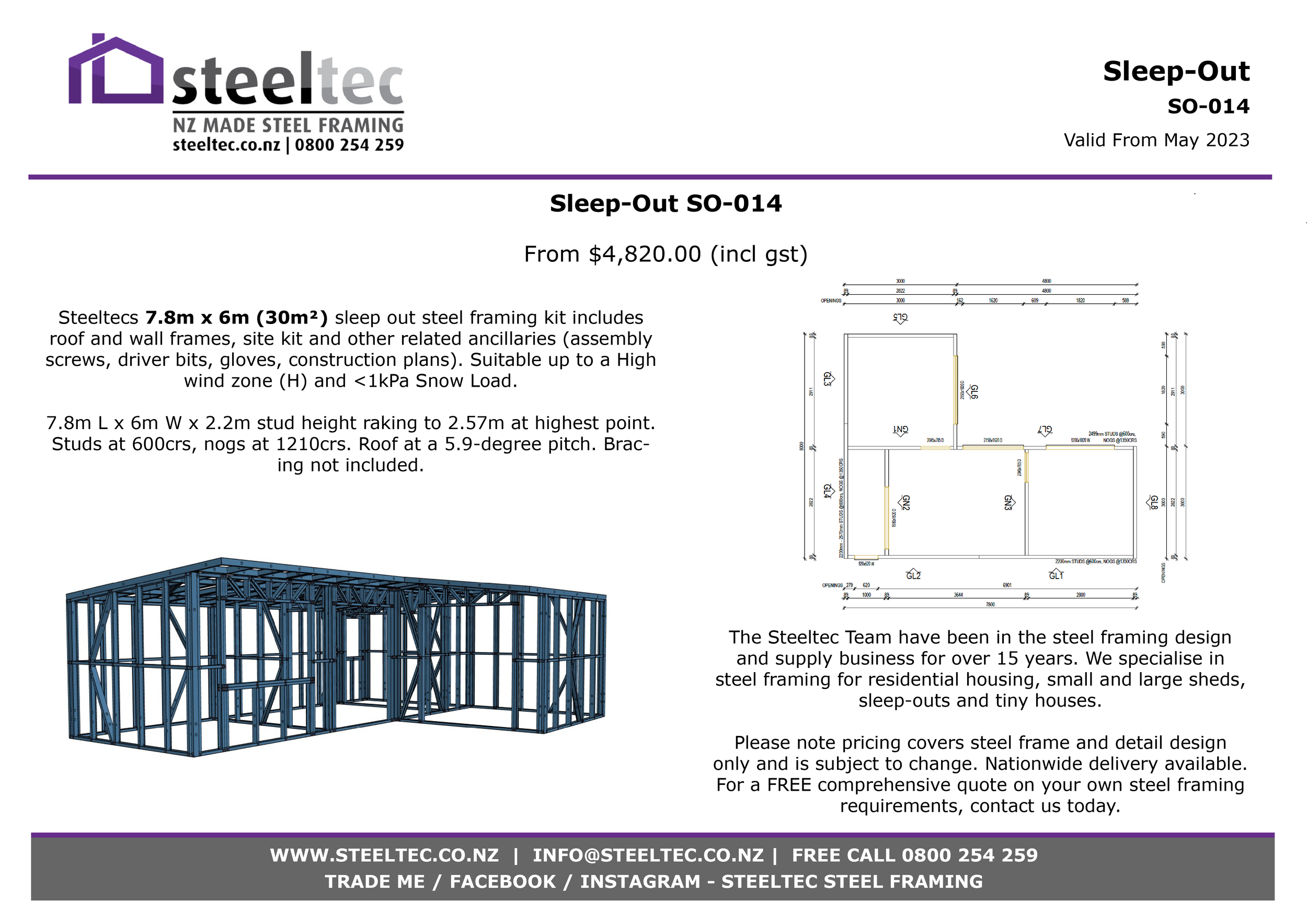 Steeltec Steel Framing NZ
