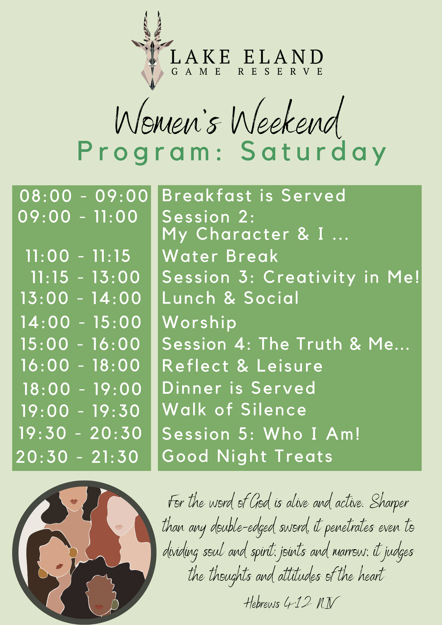Womans Weekend — Lake Eland