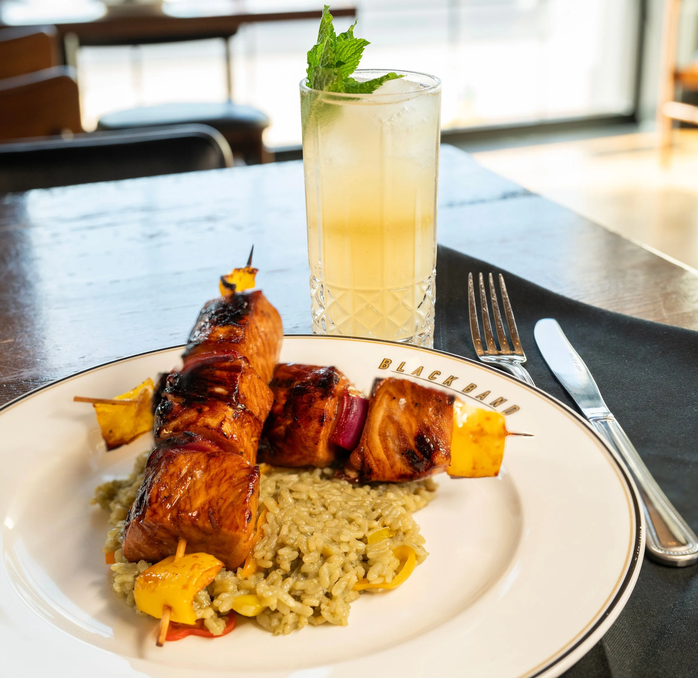 Bar and Kitchen Menus — The Bar at BLACK BAND