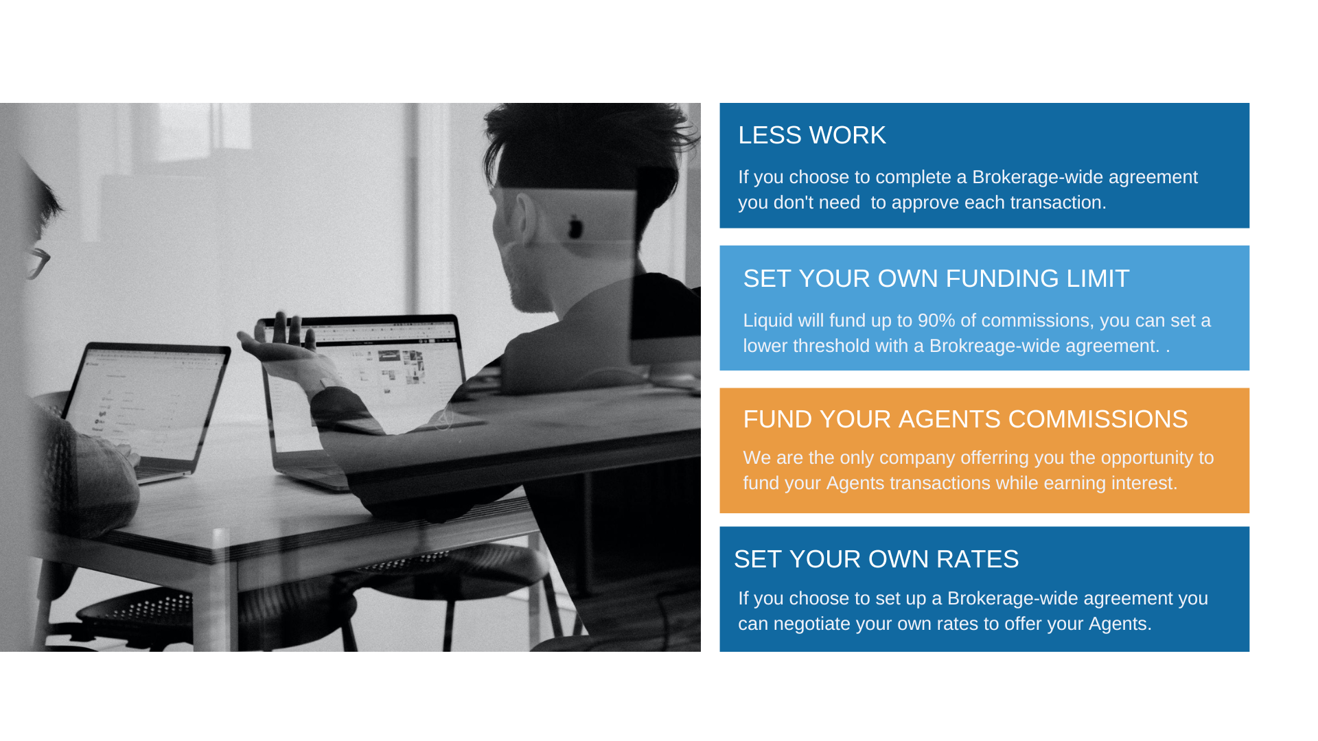 Agent Commission Funding for Brokers — Liquid Commission Funding