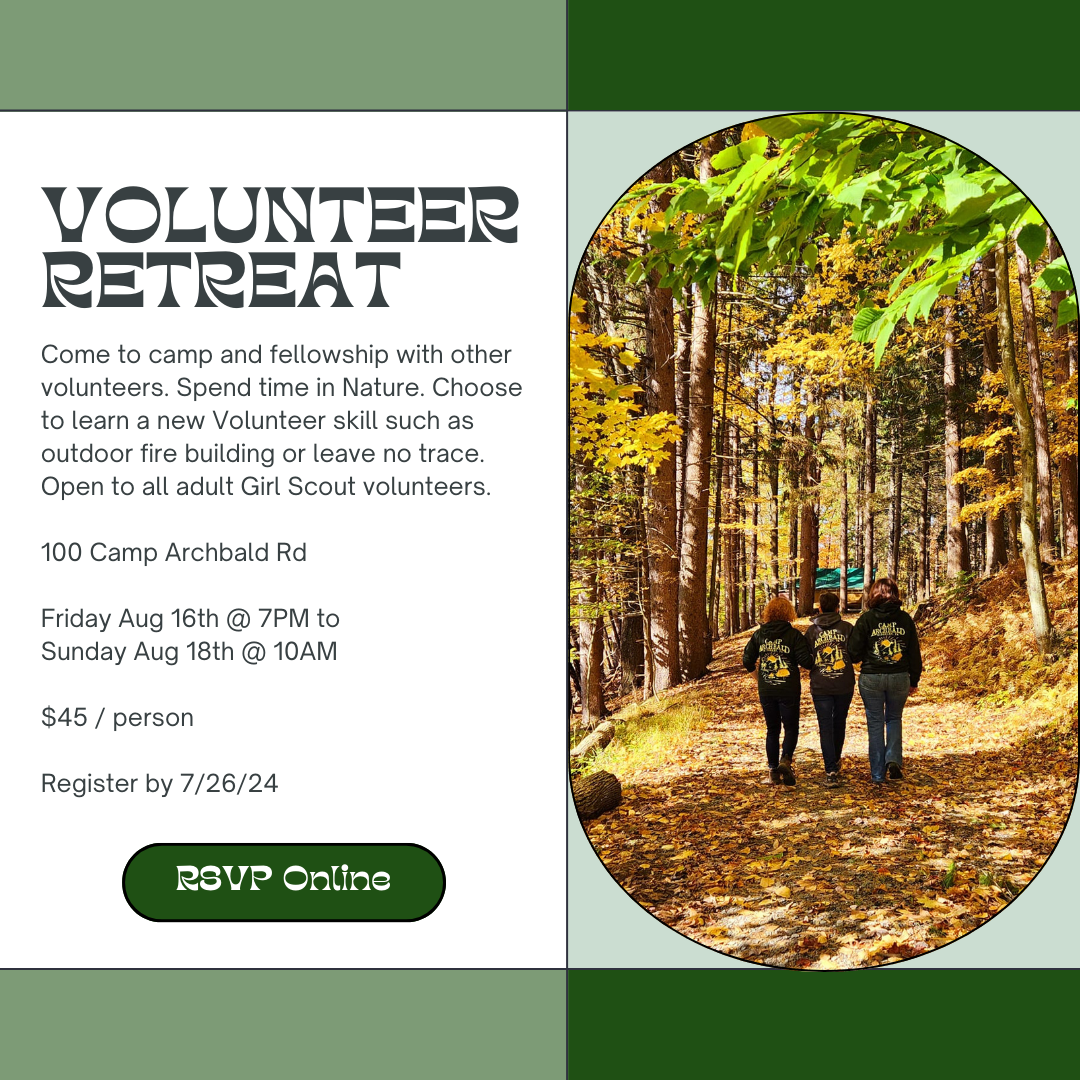 Volunteer Retreat — Supporters of Camp Archbald