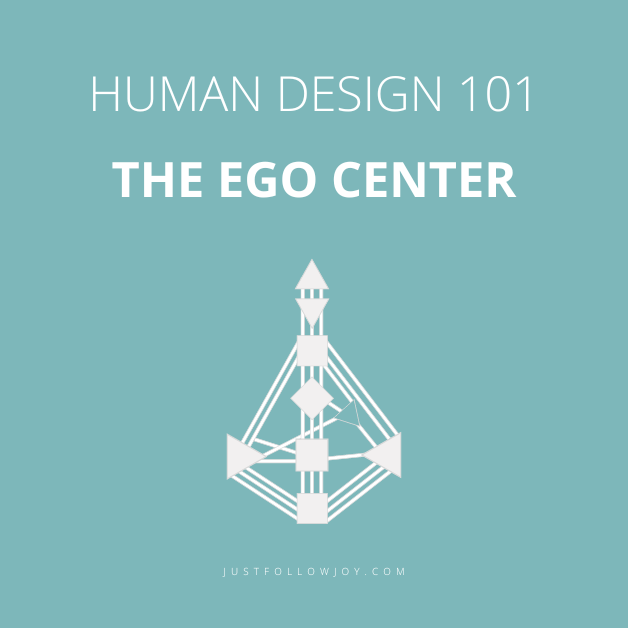 HUMAN DESIGN 101: The Ego Center — Just Follow Joy