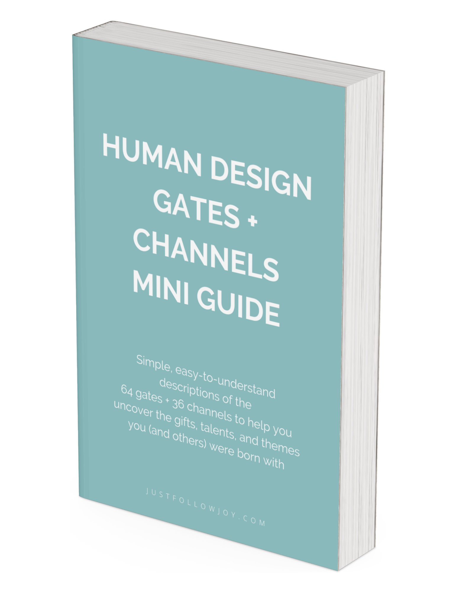 Human Design Gates + Channels Mini Guide — Just Follow Joy