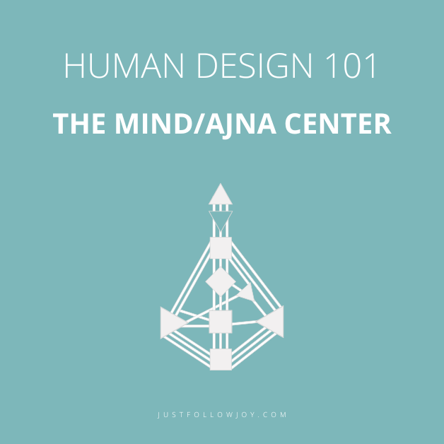 HUMAN DESIGN 101: The Mind/Ajna Center — Just Follow Joy