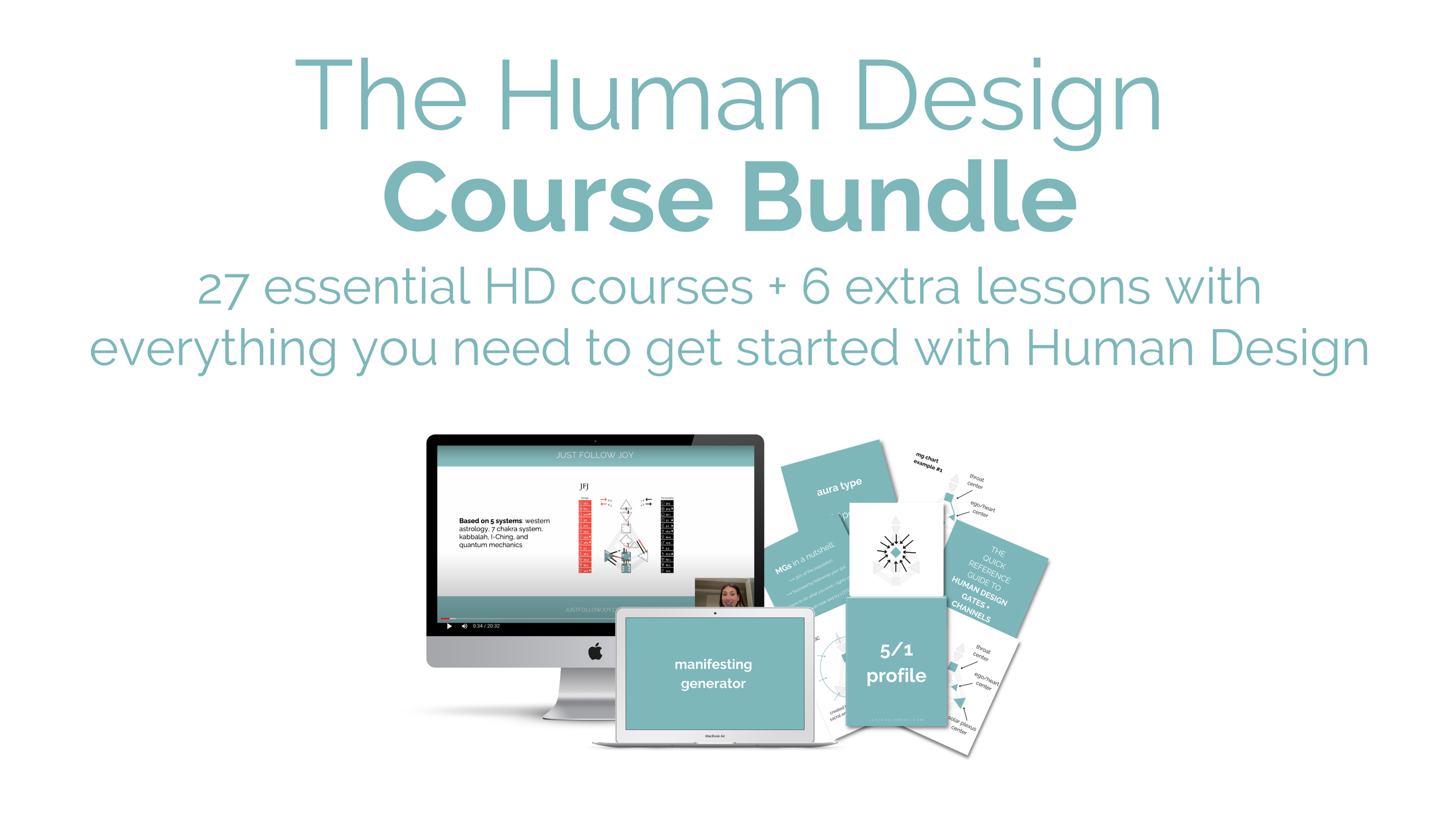 The Human Design Course Bundle — Just Follow Joy
