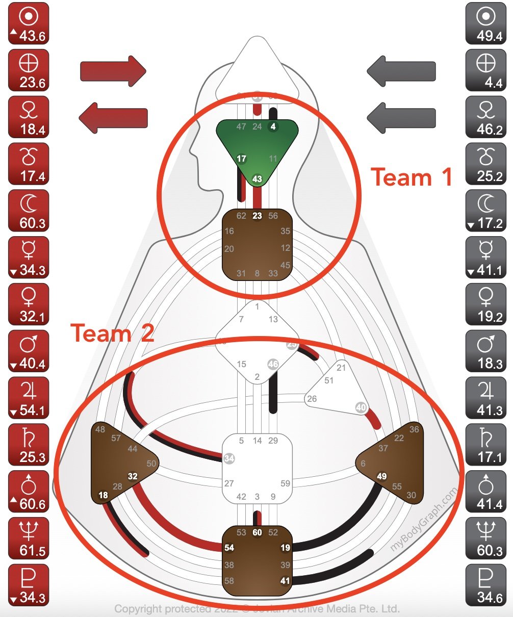 HD101: The 5 Human Design Definition Types - Single, Split, Triple ...