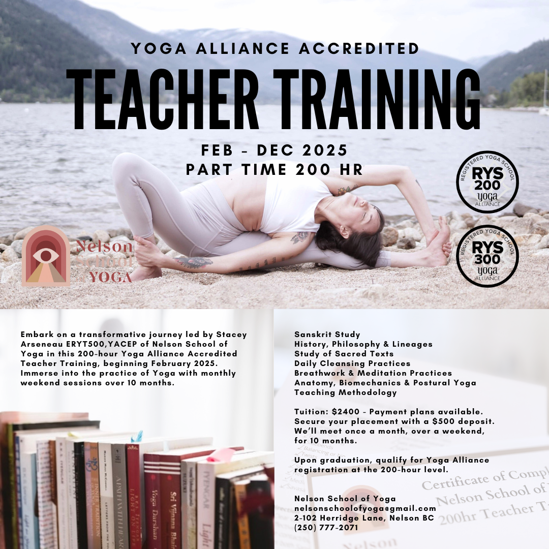 Nelson School of Yoga | Yoga Classes & Teacher Training in Nelson, BC