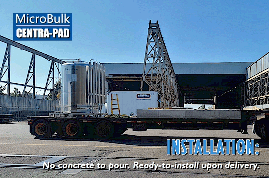 Micro Bulk Gas Systems — Central Welding Supply