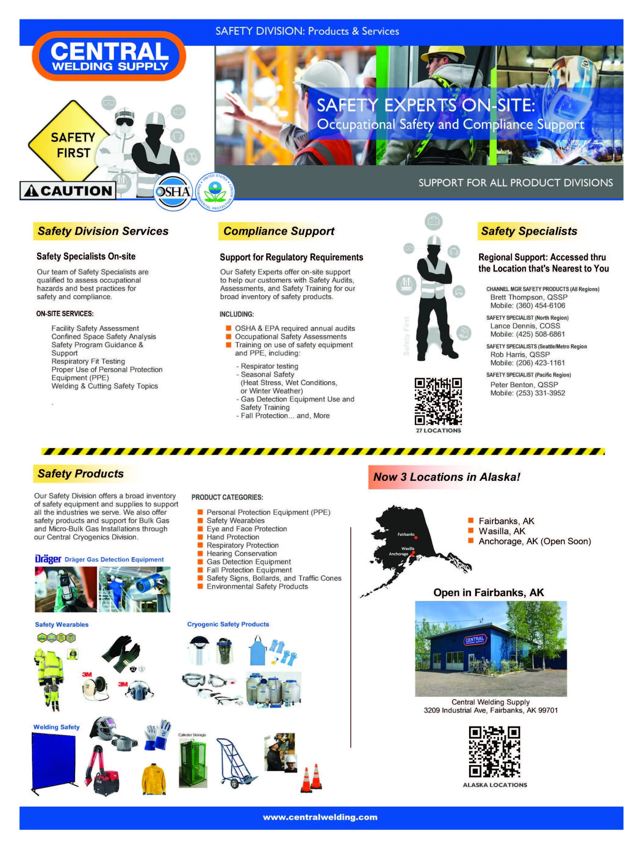 Safety Resources — Central Welding Supply