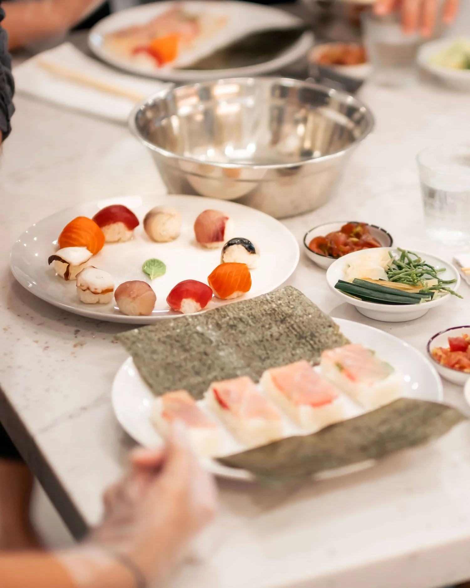 The Sushi Class + Dinner & Sake Tasting — Hana Kitchens