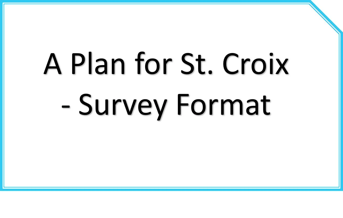 A Plan for St. Croix — USVI Comp Plan