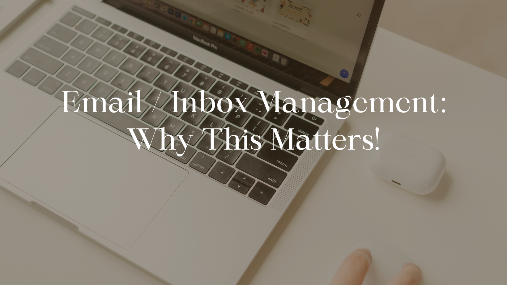 Email / Inbox Management: Why This Matters! — The AVA Solution