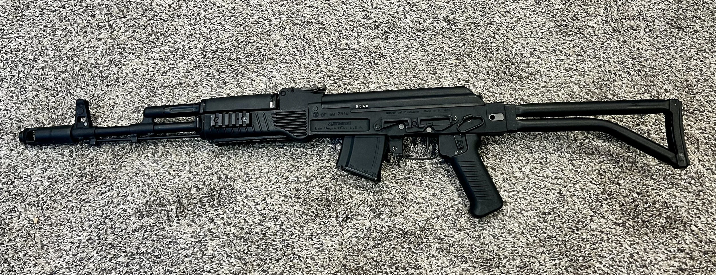 ZASTAVA ARMS USA ZPAP M70 7.62X39MM TACTICAL BLACK 30+1 — Evandale ...