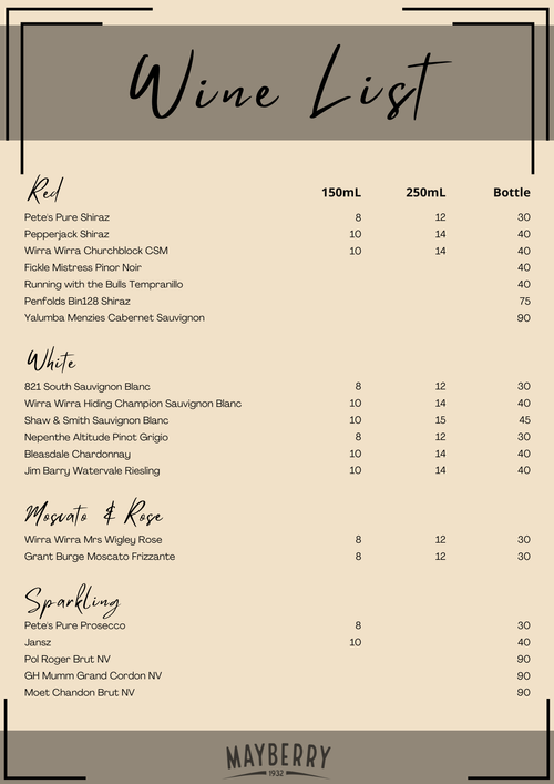 Beverage — Mayberry Darwin