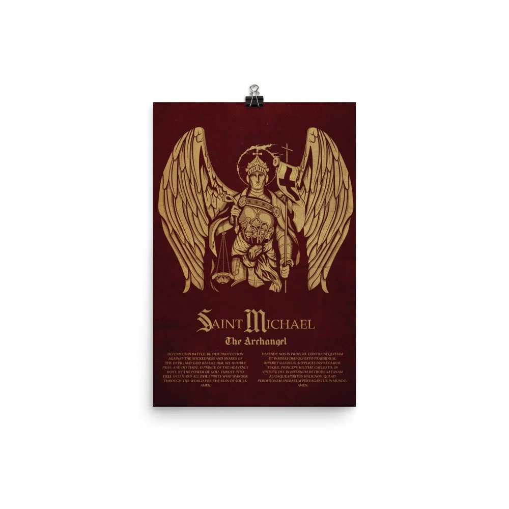 St. Michael the Archangel - Flag — Agartha Apparel