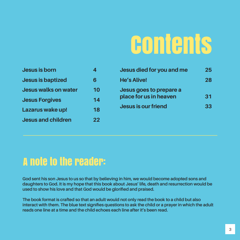 Jesus Is Our Friend Book Toms Anglican Churches