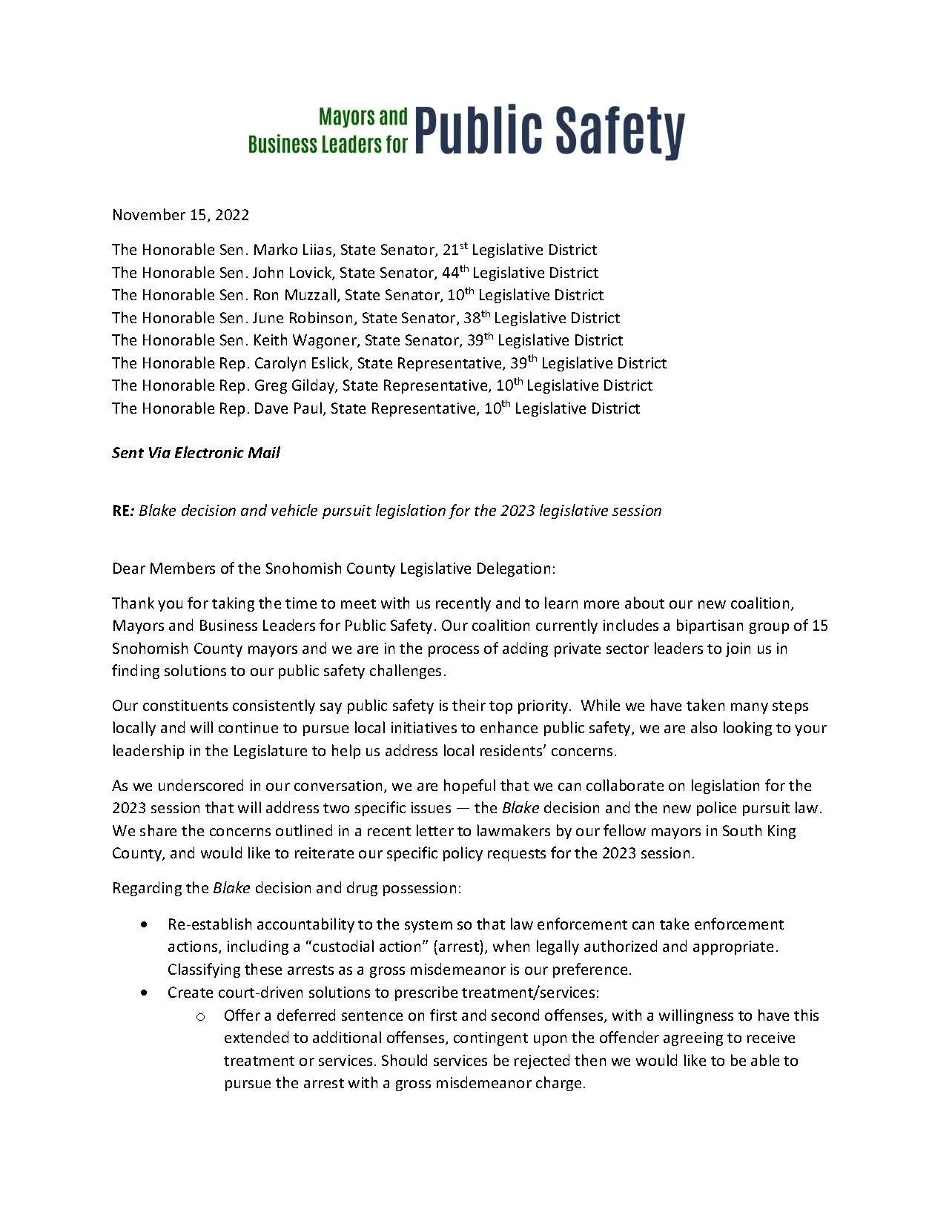 Newsroom — Mayors and Business Leaders for Public Safety