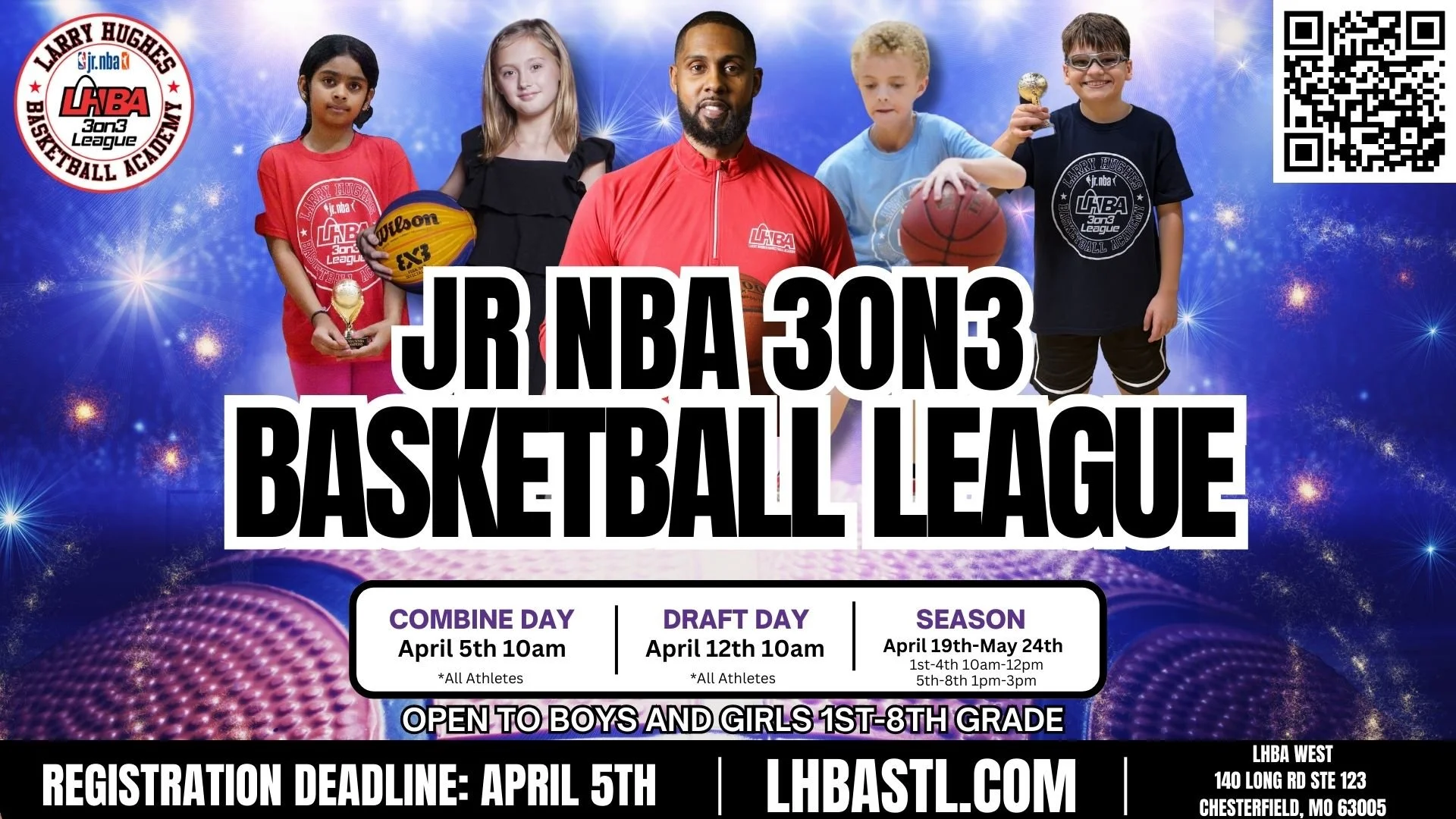 Jr. NBA 3on3 League — Larry Hughes Basketball Academy, Developing Peak ...