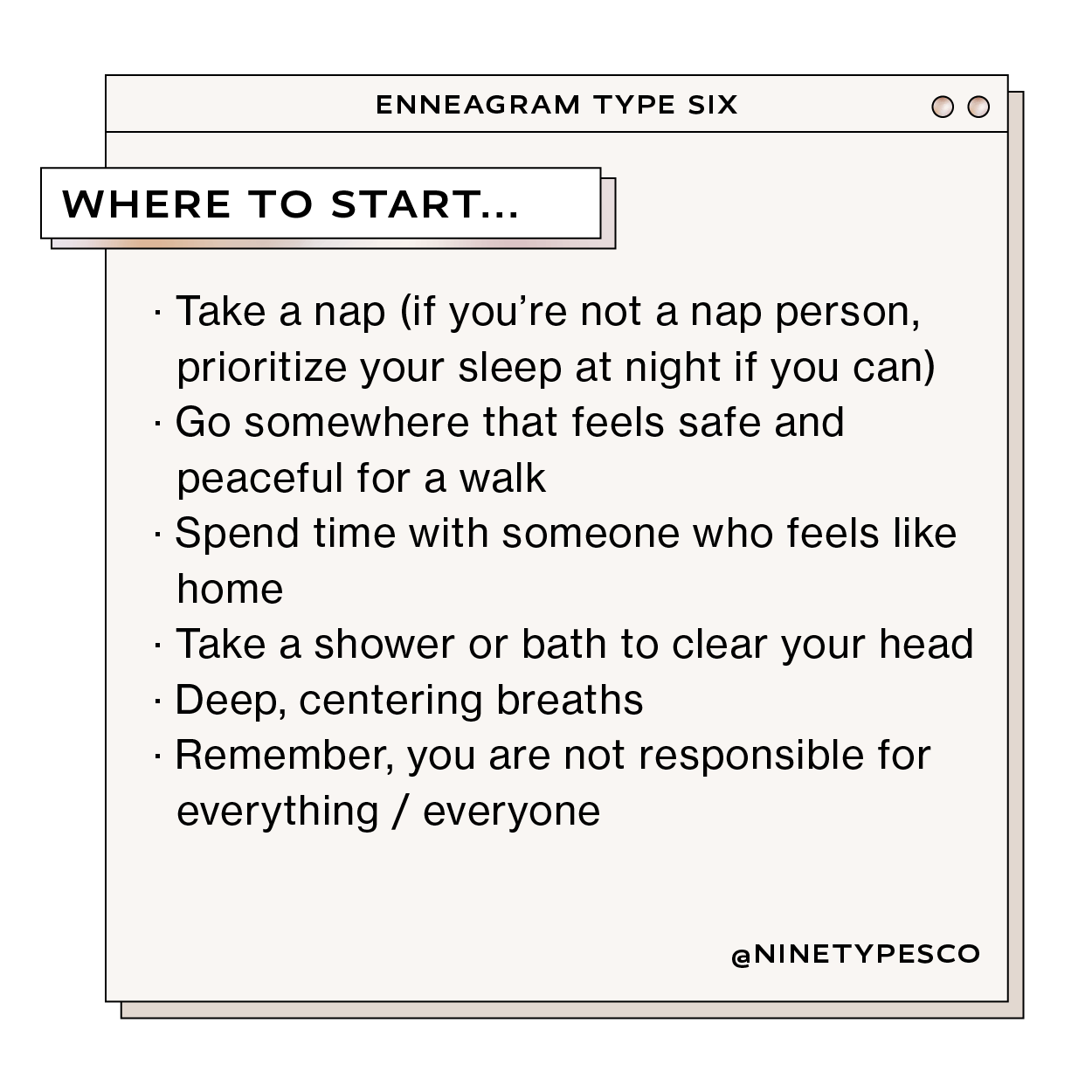 How to Know When You Need Rest (& Where to Begin) — Nine Types Co.