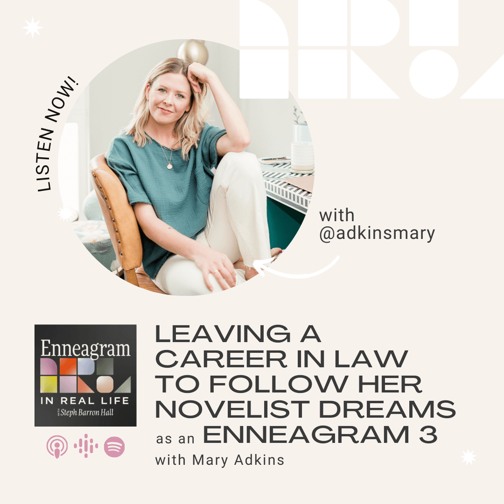 Leaving a Career in Law to Follow Her Novelist Dreams as an Enneagram 3 ...
