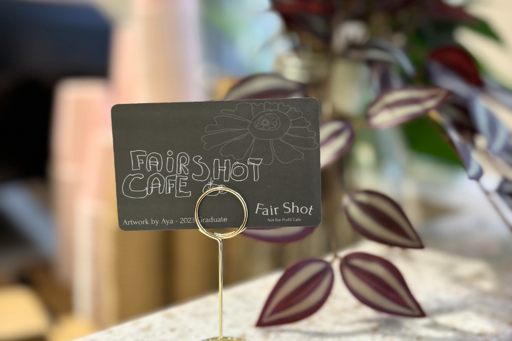 Cafe Menu — Fair Shot