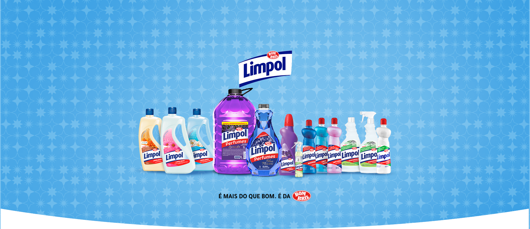 Bombril — Limpol - Linha completa de detergente, limpadores e lava-louças