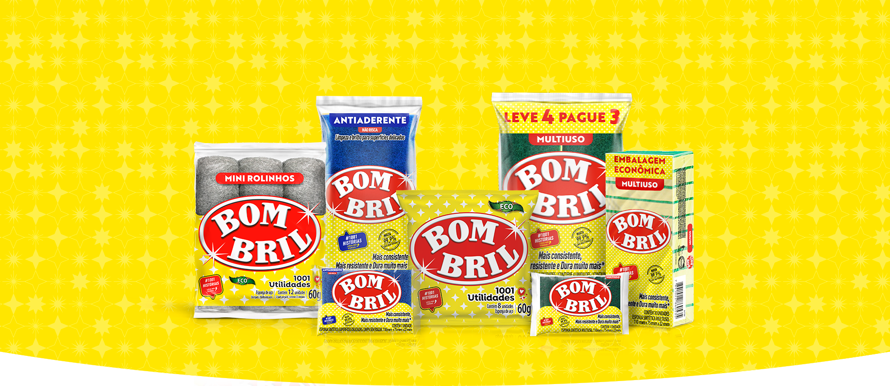 Bombril — Bombril, a esponja de 1001 utilidades