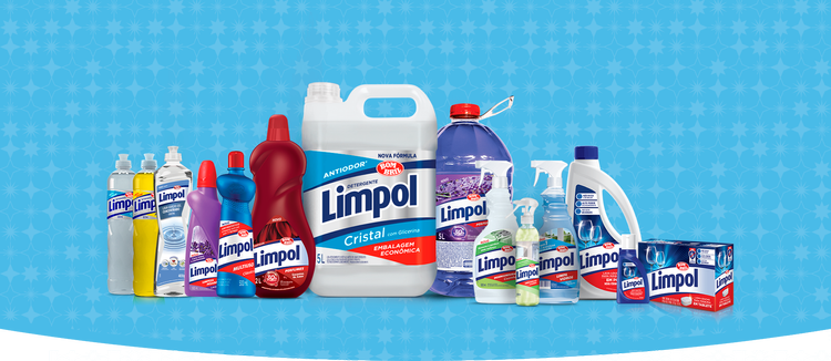 Bombril — Limpol - Linha completa de detergente, limpadores e lava-louças