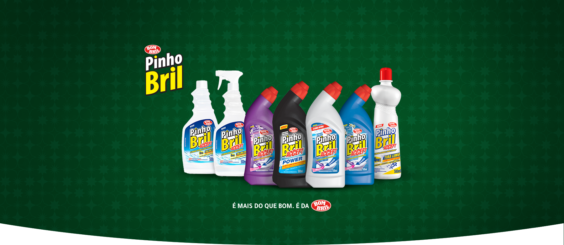Bombril — Bombril | Pinho Bril Limpadores com perfume duradouro