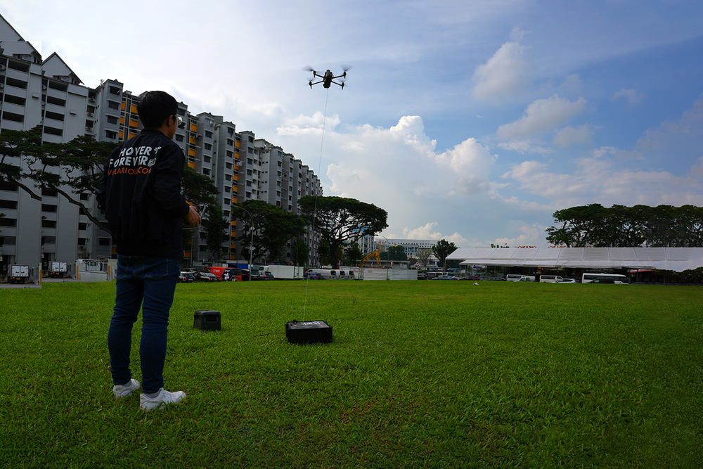 The most intelligent Tethered Drone System