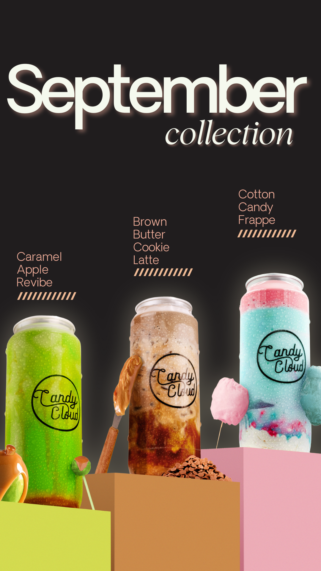 Menu — Candy Cloud - Boba, Coffee, & Creamery