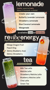Menu — Candy Cloud - Boba, Coffee, & Creamery