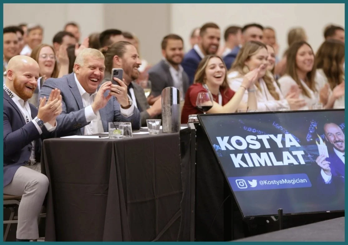 Kostya Kimlat – Corporate Magician & Motivational Speaker