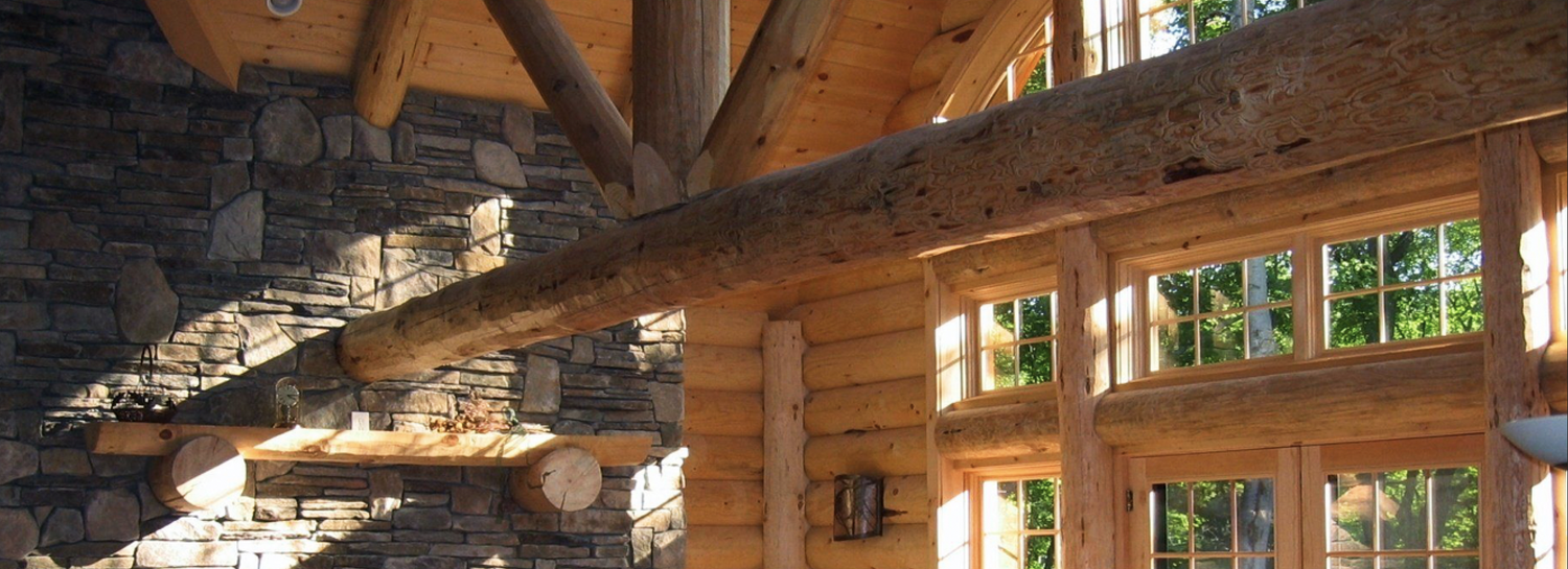 Beaver Log Homes | Log Cabin Kits | Log Home Construction | Interior ...