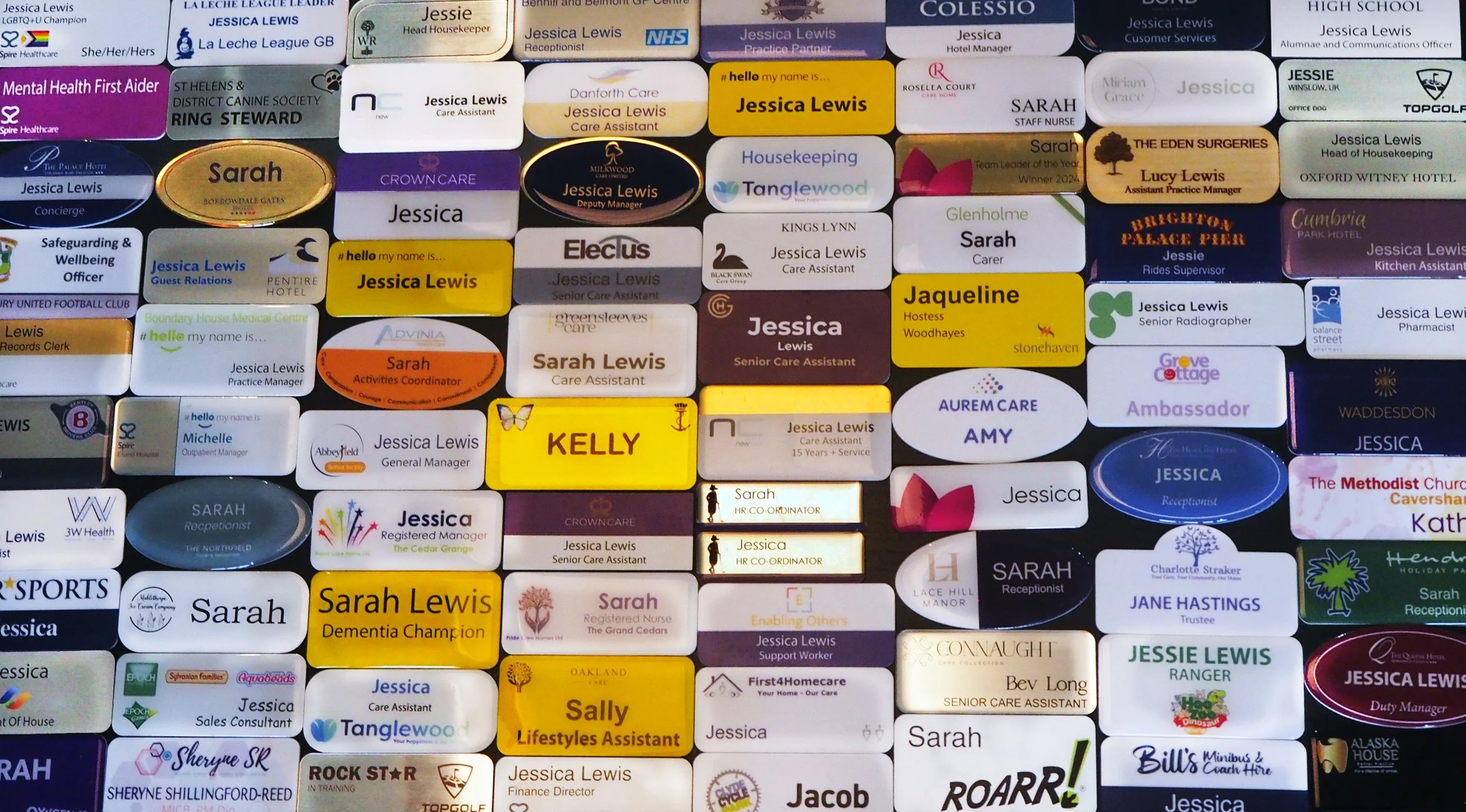 Staff Name Badges - despatched within 48 hours — Probadge Ltd