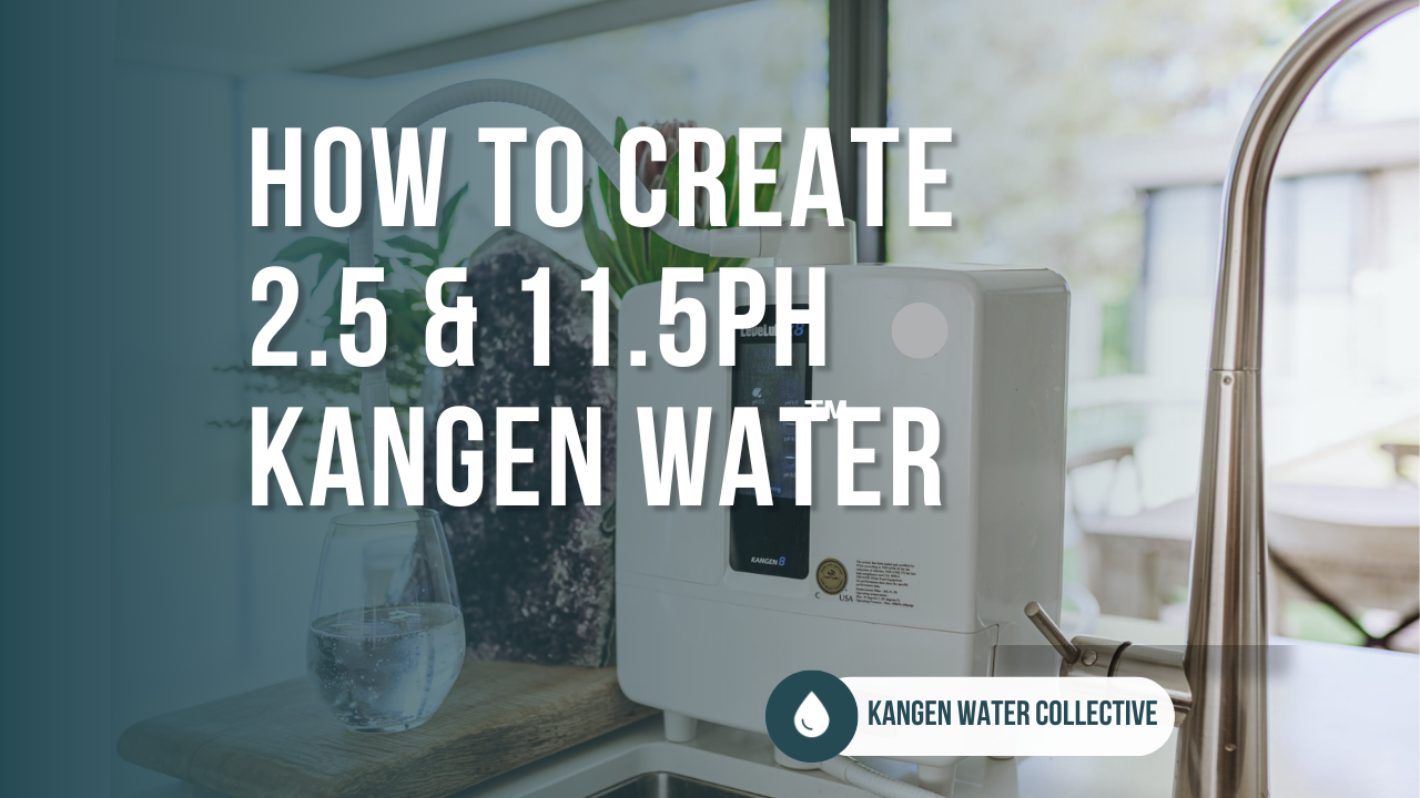 Using your machine — Kangen Water Collective