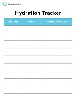 Staying Hydrated with an Enteral Feeding Tube — Sentido Health
