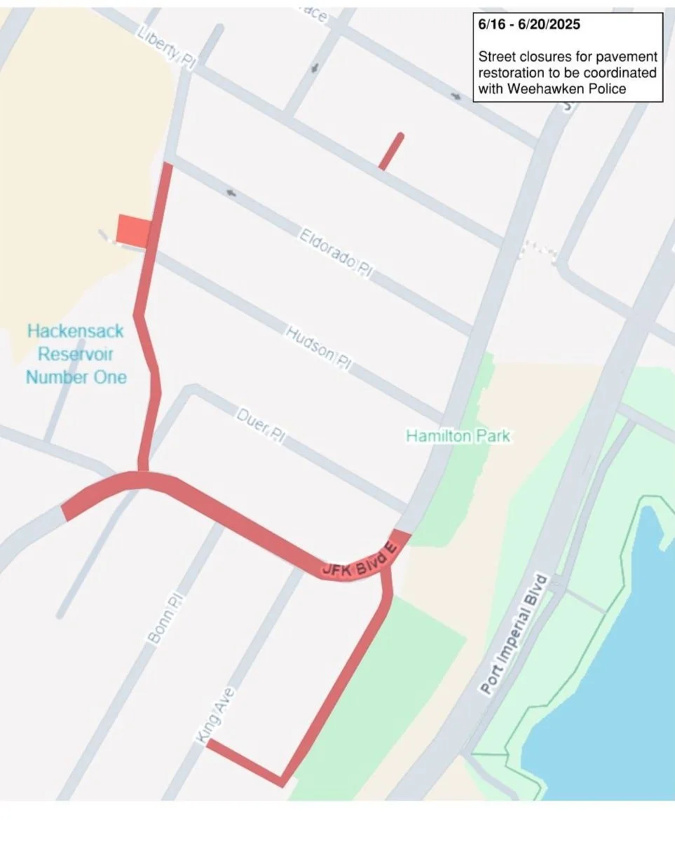 NHSA Blvd East - Sidewalk and Pavement Restoration: June 9th - June ...