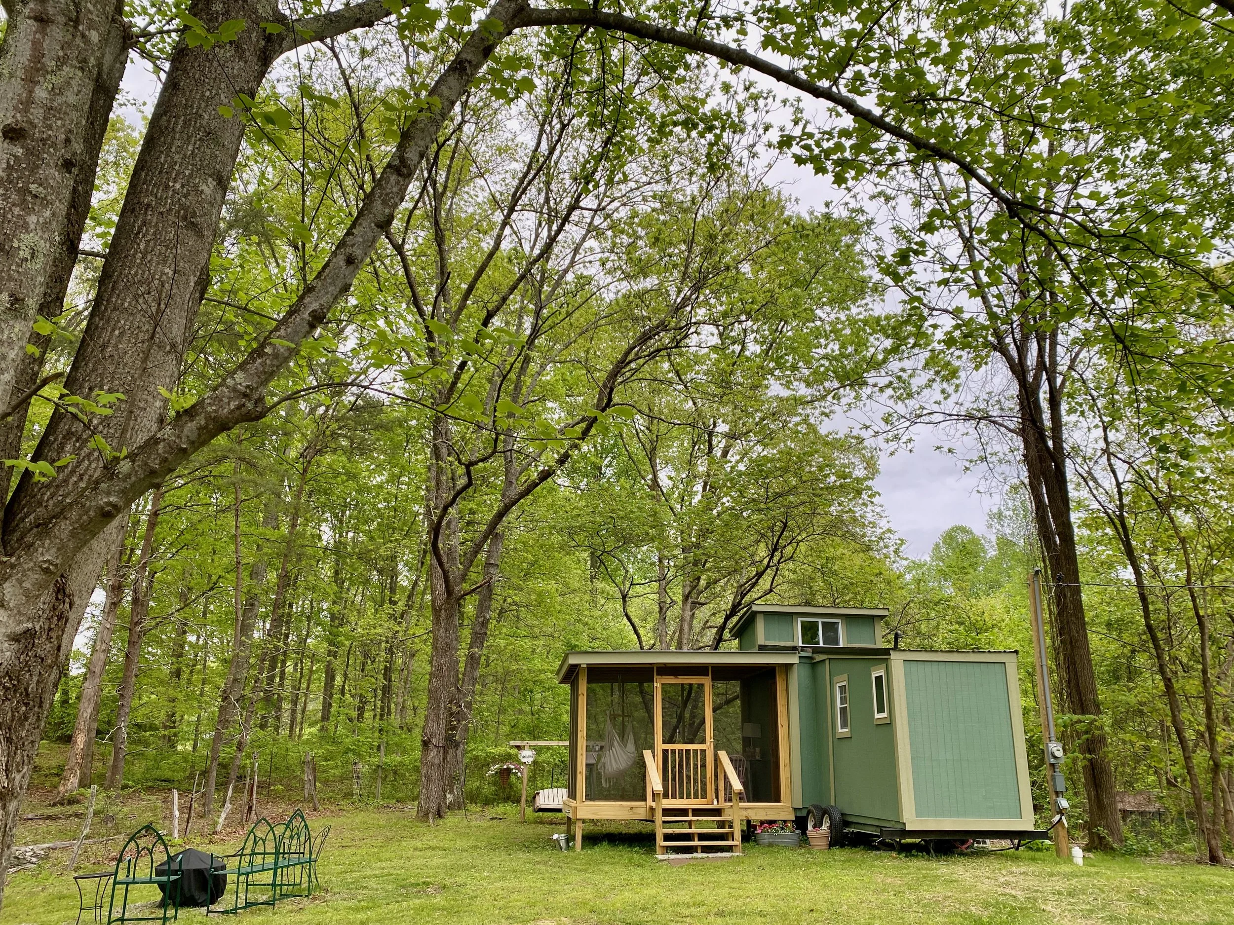 Paradise Meadows Tiny House on wheels in Signal Mountain, Tennessee near Chattanooga — Paradise ...