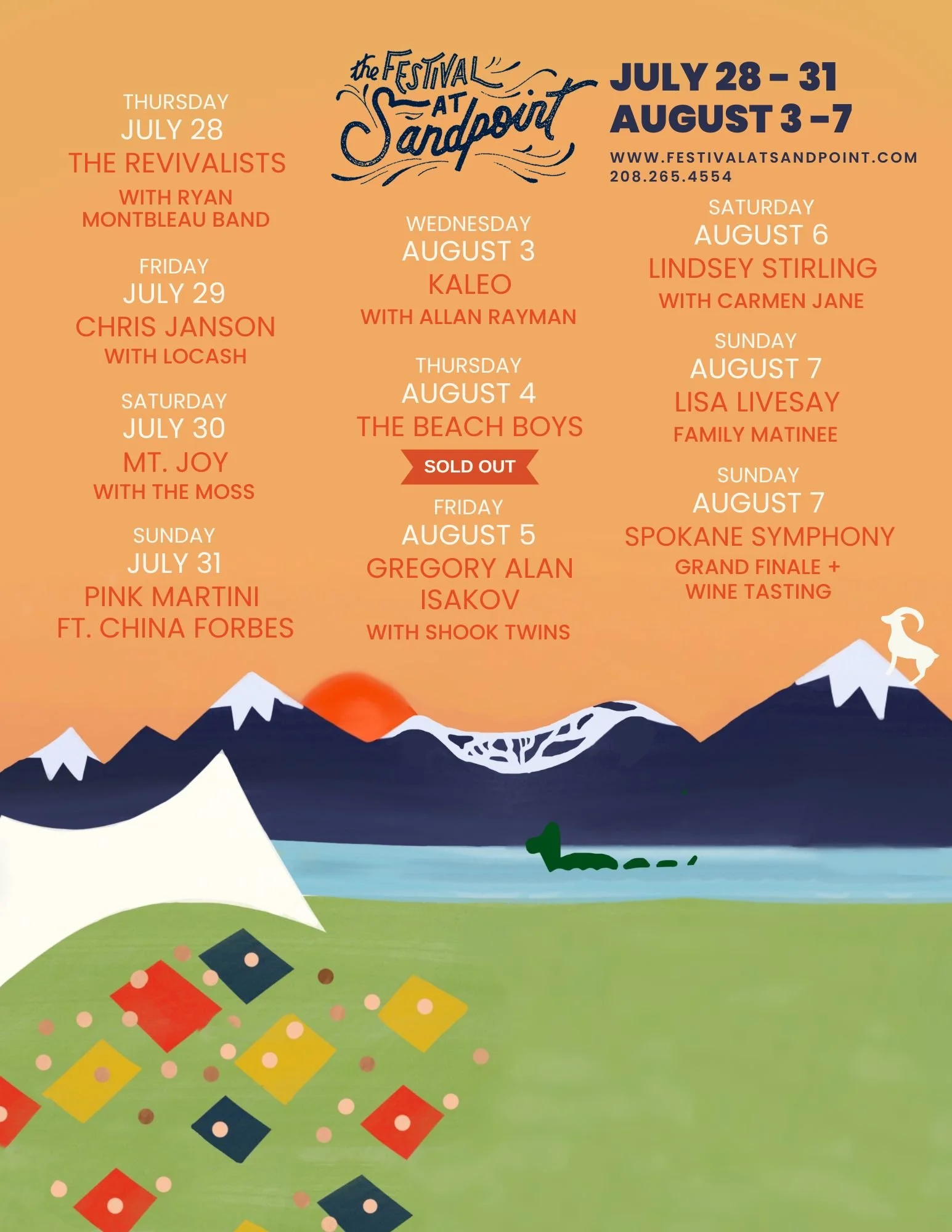 History — Festival at Sandpoint