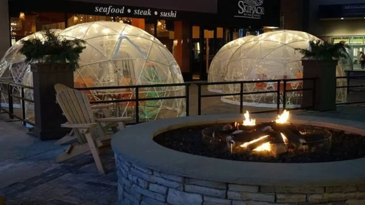 IGLOO DINING — These Days with Devon