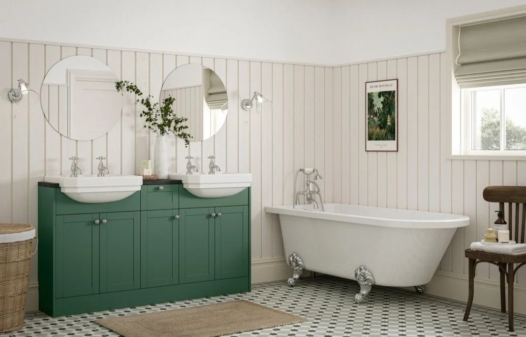 Modern Sage Bathroom Trend - The Bath House | Design, Supply ...