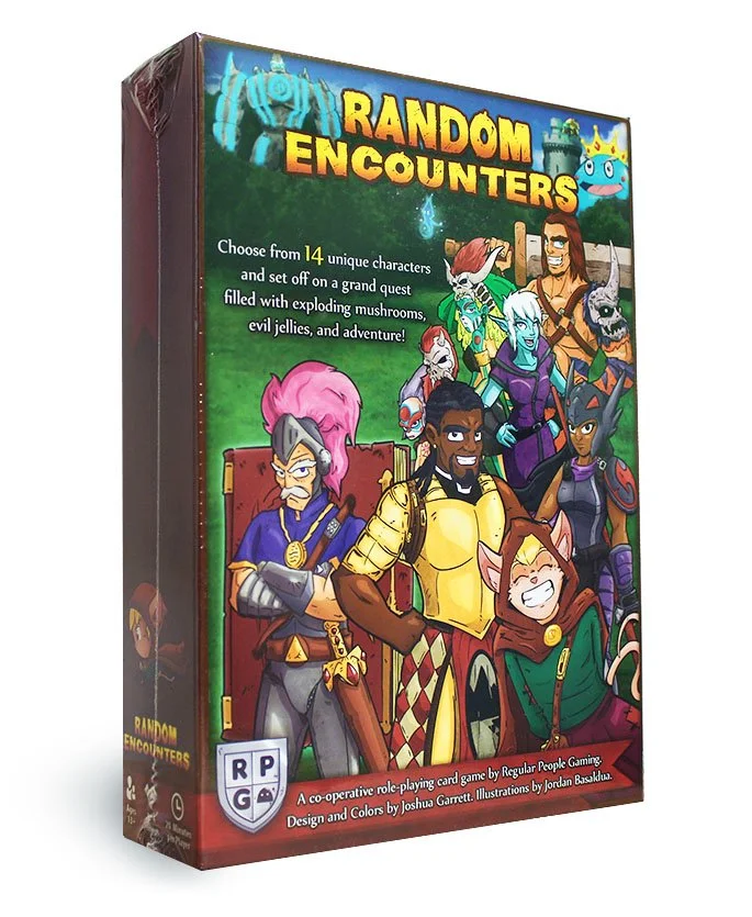 Random Encounters - The Co-operative Role-Playing Card Game — Regular ...