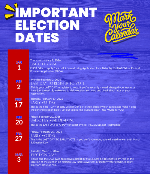 Upcoming Elections — Montgomery County Republican Party of Texas GOP