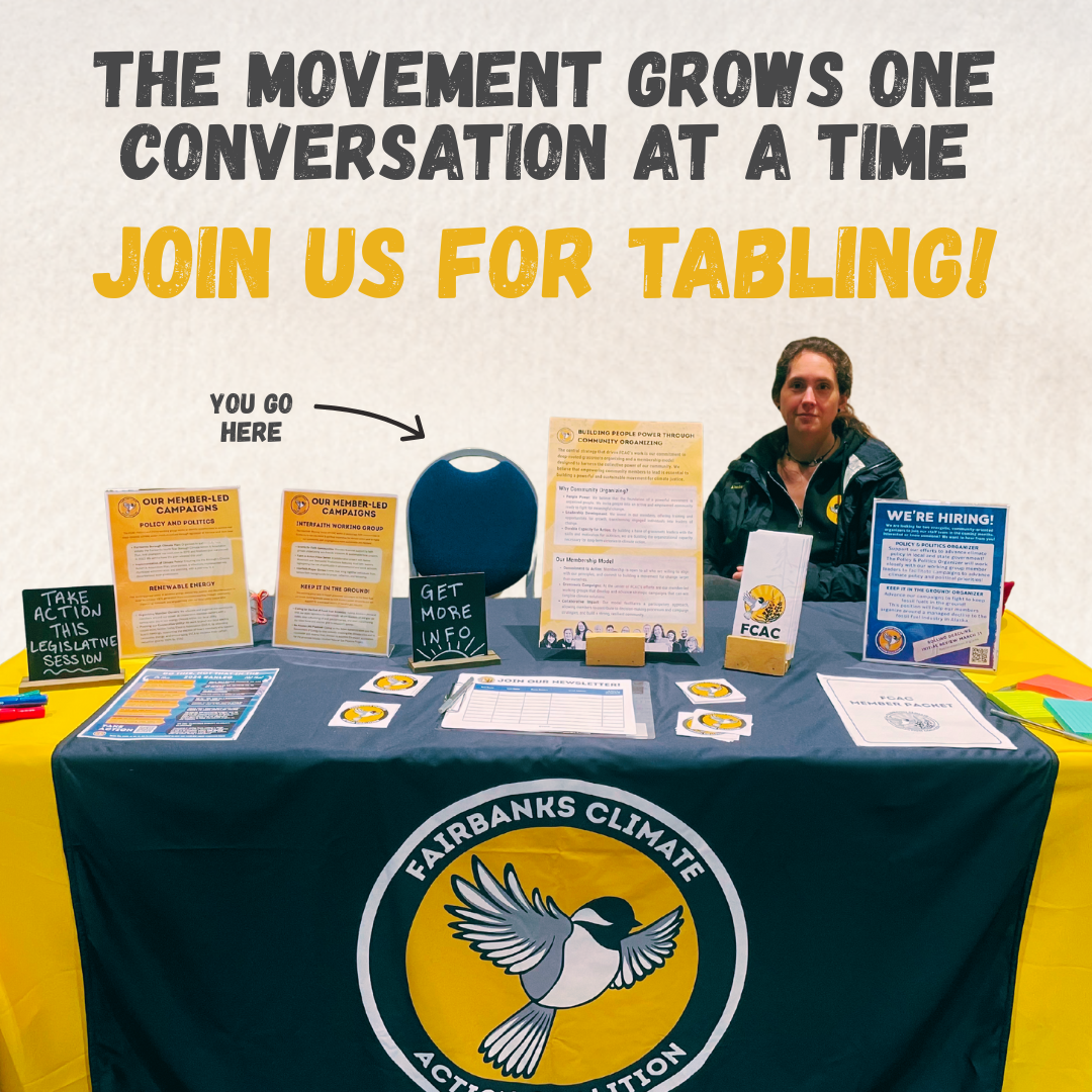 The Movement Grows one conversation at a time: join us for tabling ...